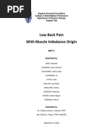 HJHS Summary Score PDF | PDF | Physical Therapy | Musculoskeletal System