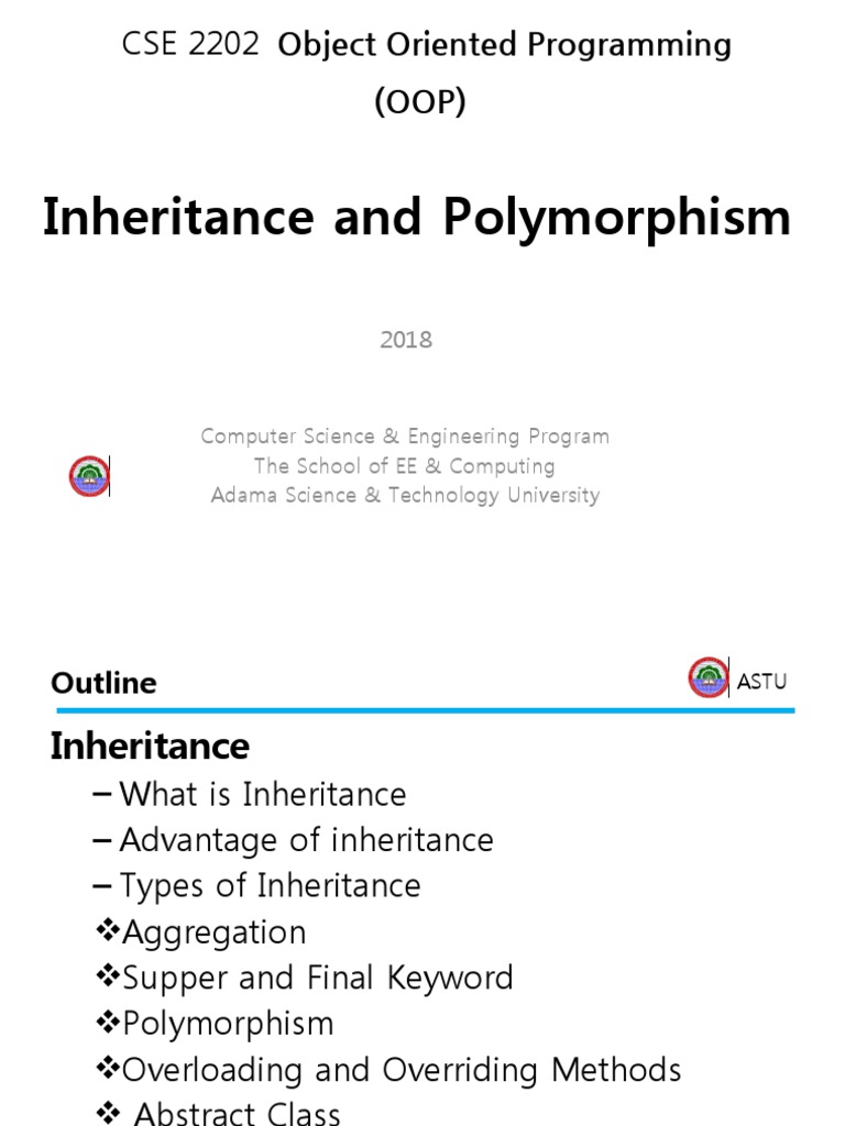 Chapter-5-Inheritance and Polymorphism | PDF | Inheritance (Object Oriented Programming ...