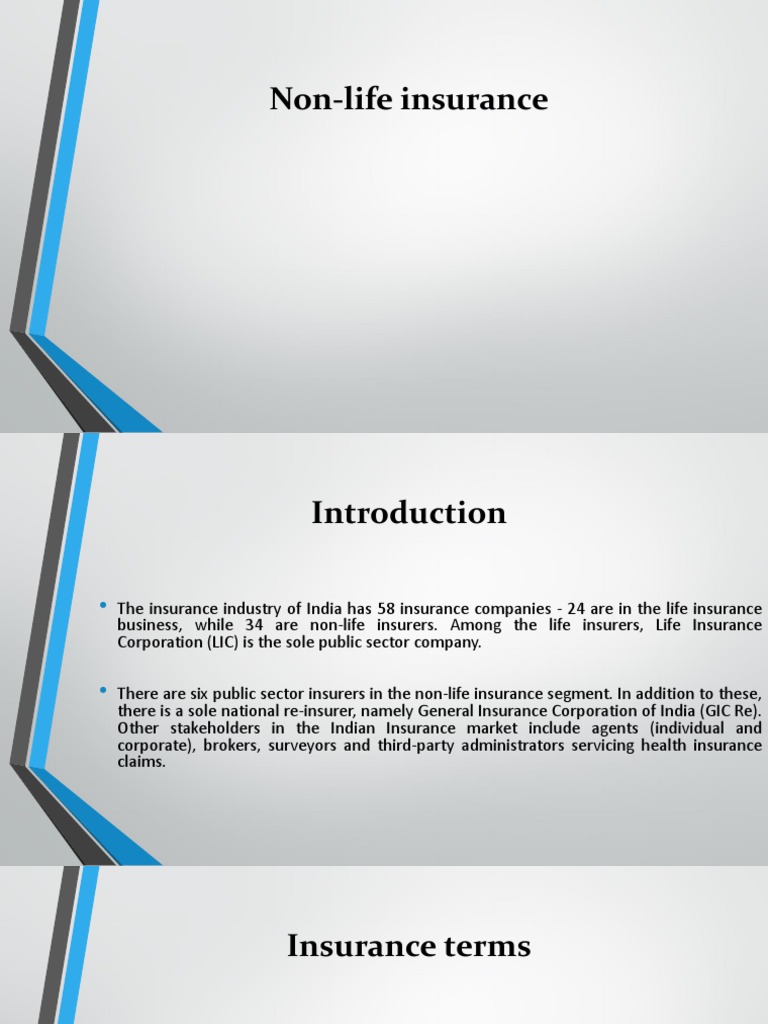 7 Non Life Insurance | PDF | Insurance | Vehicle Insurance