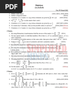 Date: Class: CSEC Maths - Vectors and Matrices Title: Past Paper ...