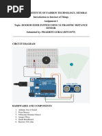 Smart Blind Stick Project Report | PDF | Visual Impairment | Arduino