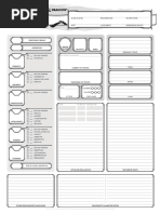 HeroQuest - Character Sheet 3 | PDF