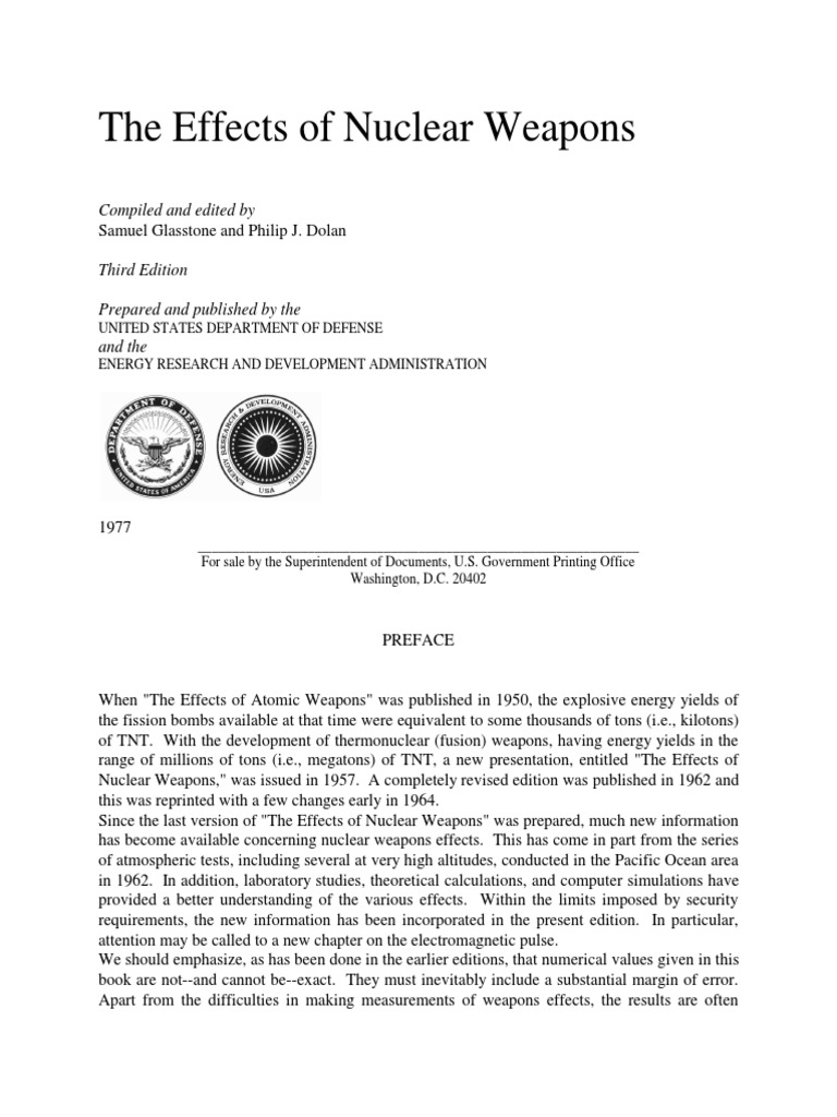 The Effects of The Nuclear Weapons | PDF | Ionizing Radiation | Nuclear ...