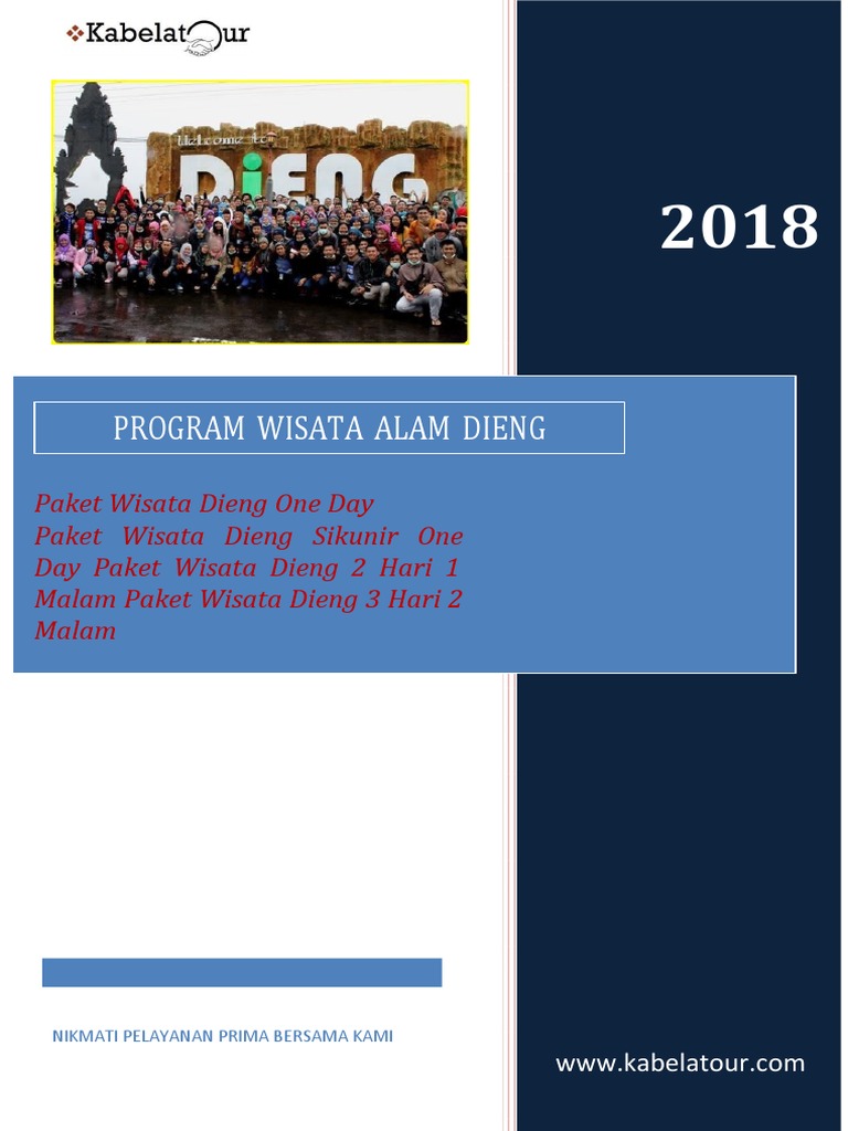 Contoh Proposal Wisata Dieng - Converted - by - Abcdpdf | PDF