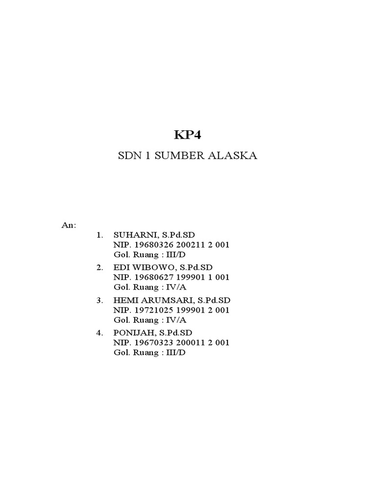 Sampul KP4 | PDF