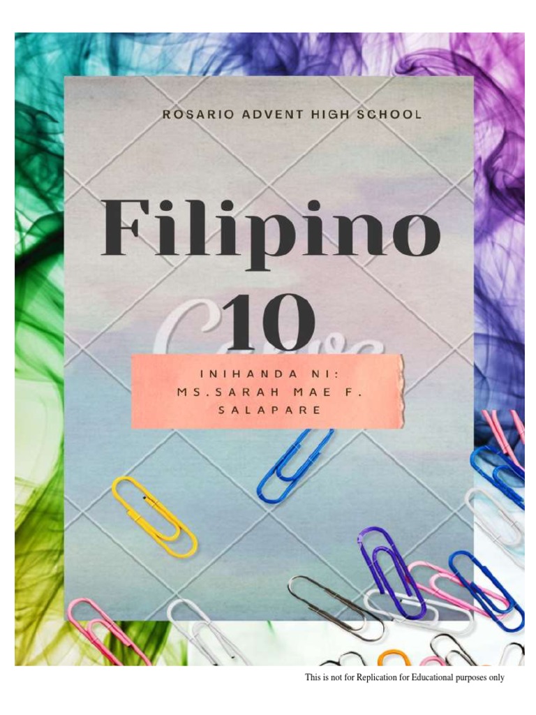 Q2 Modyul 3-Uri NG Dula Ayon Sa Anyo Elemento NG Dulang Pantanghalan | PDF