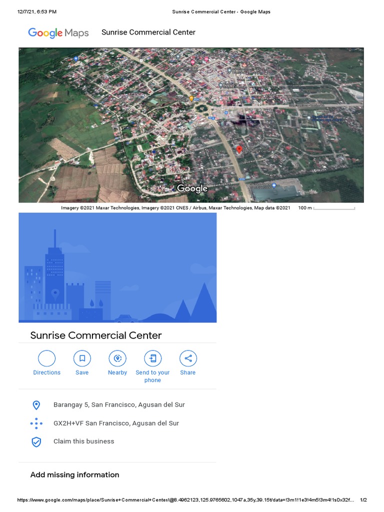 Sunrise Commercial Center Location Guide | PDF