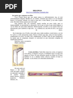 Partes de Un Libro | PDF | Encuadernación | Libros