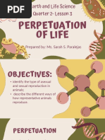 Quarter 2 - Module 2 - Earth and Life Science | PDF | Life | Biology
