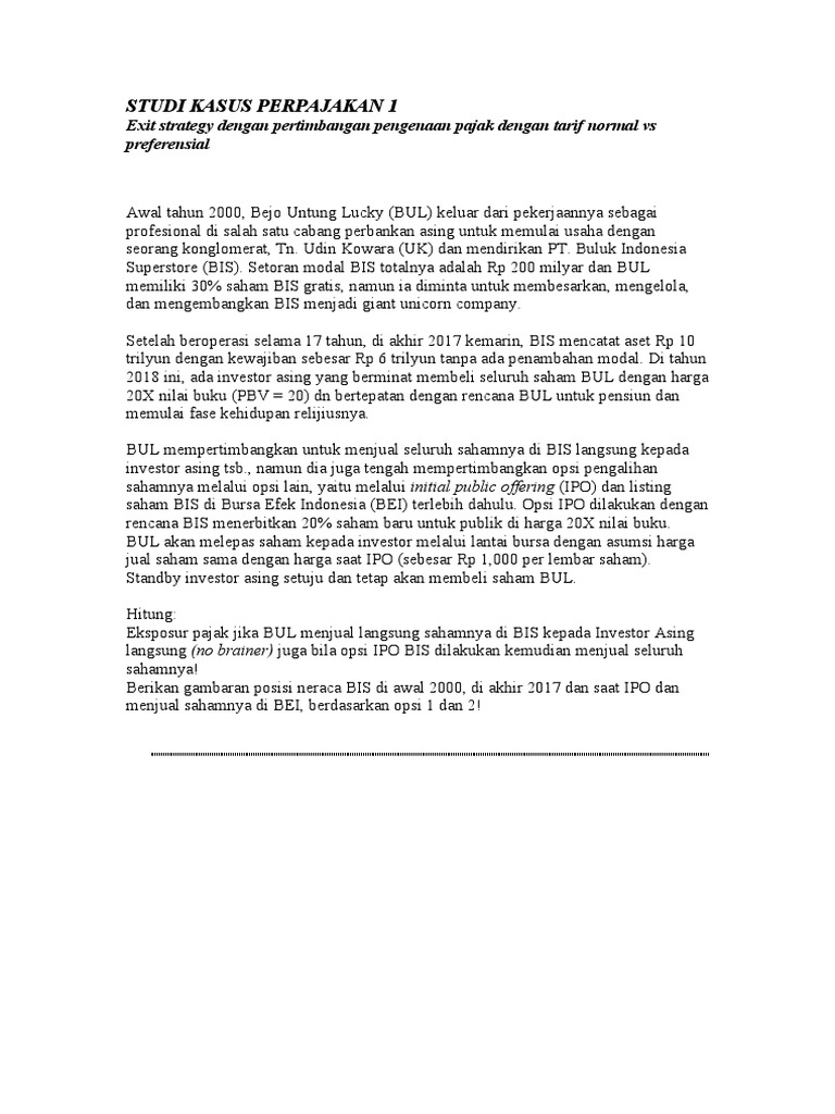 Soal SKP 1 (IS) | PDF