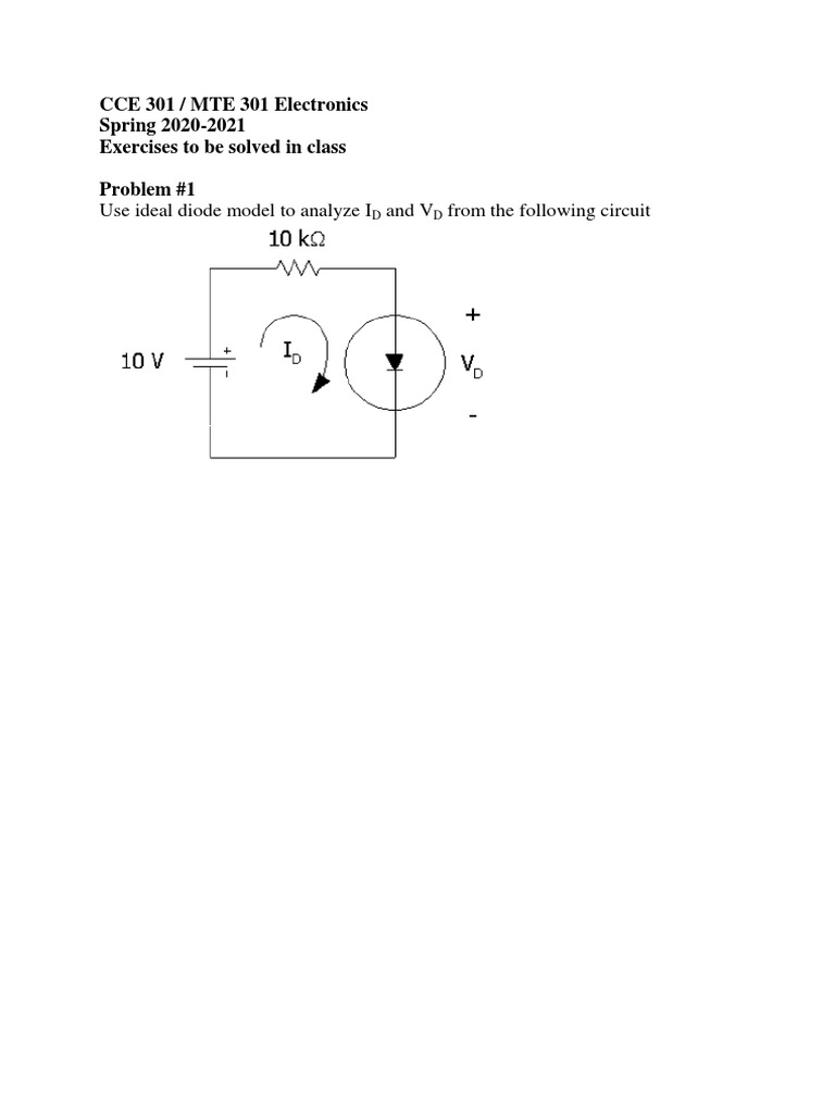 L04 Diode Circuits Examples | PDF