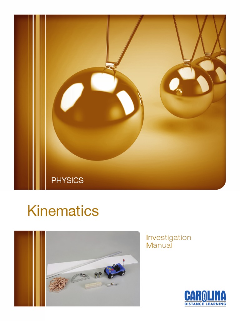 Kinematics: Physics | PDF | Velocity | Euclidean Vector