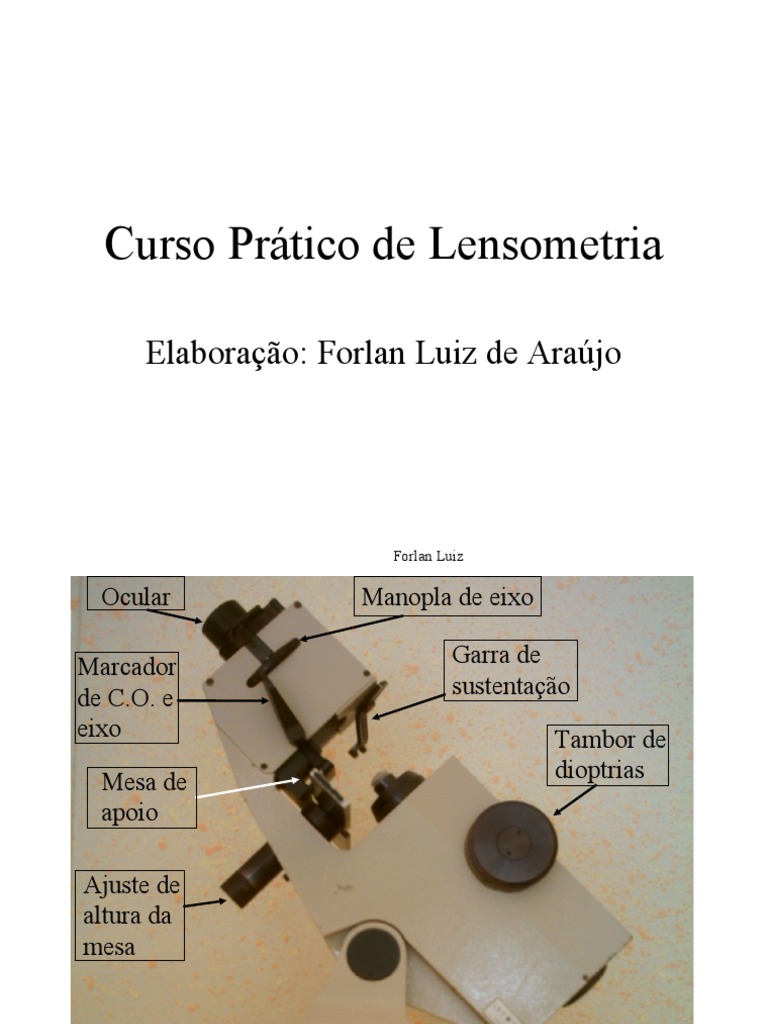 Guia Prático de Lensometria | PDF