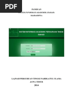 Panduan Penggunaan SIMAWA UM Jambi | PDF