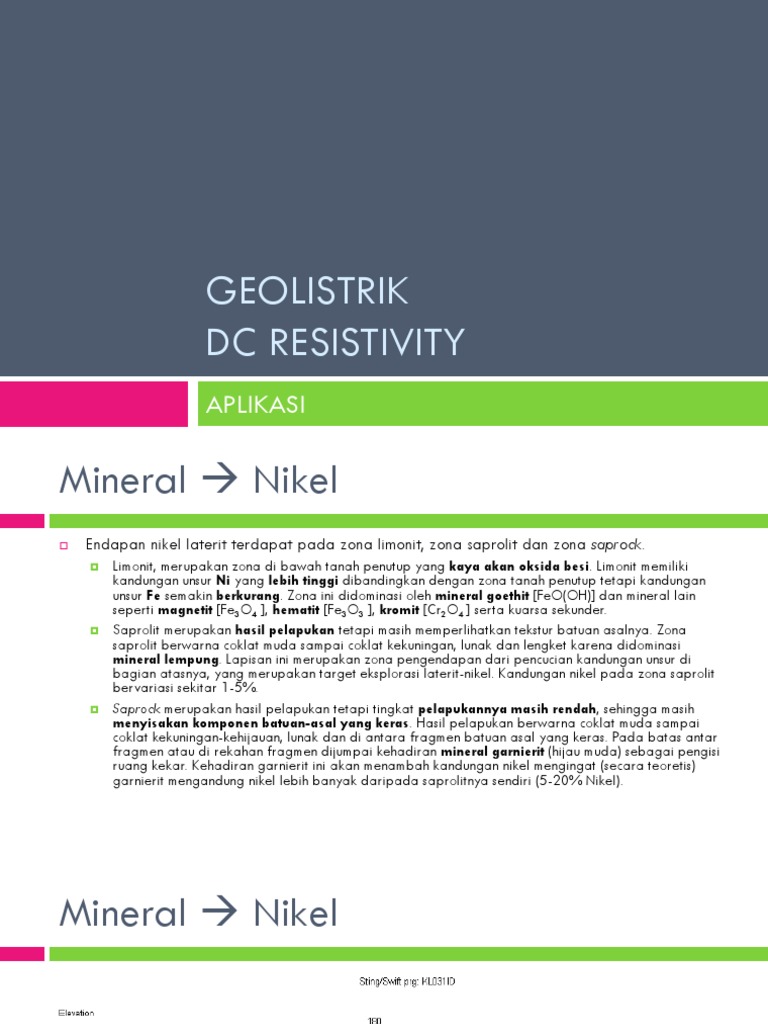 5 Aplikasi Metode Resistivity | PDF