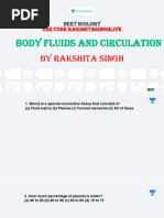 Body Fluids and Circulation - PYQ (2012-2024) | PDF | Heart Valve | Heart