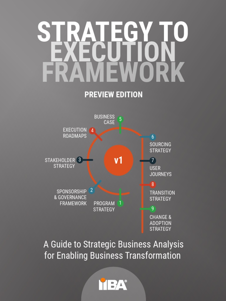 Strategy To Execution Framework Preview Edition | PDF | Governance ...
