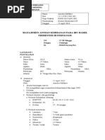 Contoh SOAP Kehamilan Trimester I, II, III | PDF