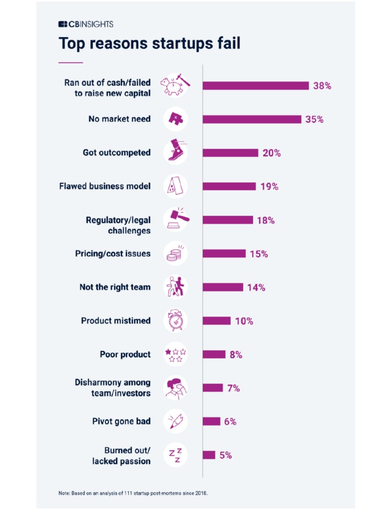 The Top 12 Reasons Why Startups Fail | PDF