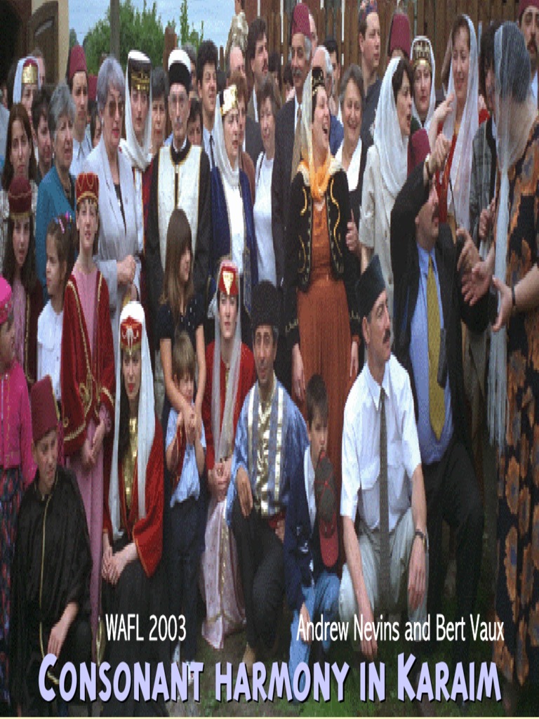 Consonant Harmony in Karaim | PDF | Linguistics | Language Families