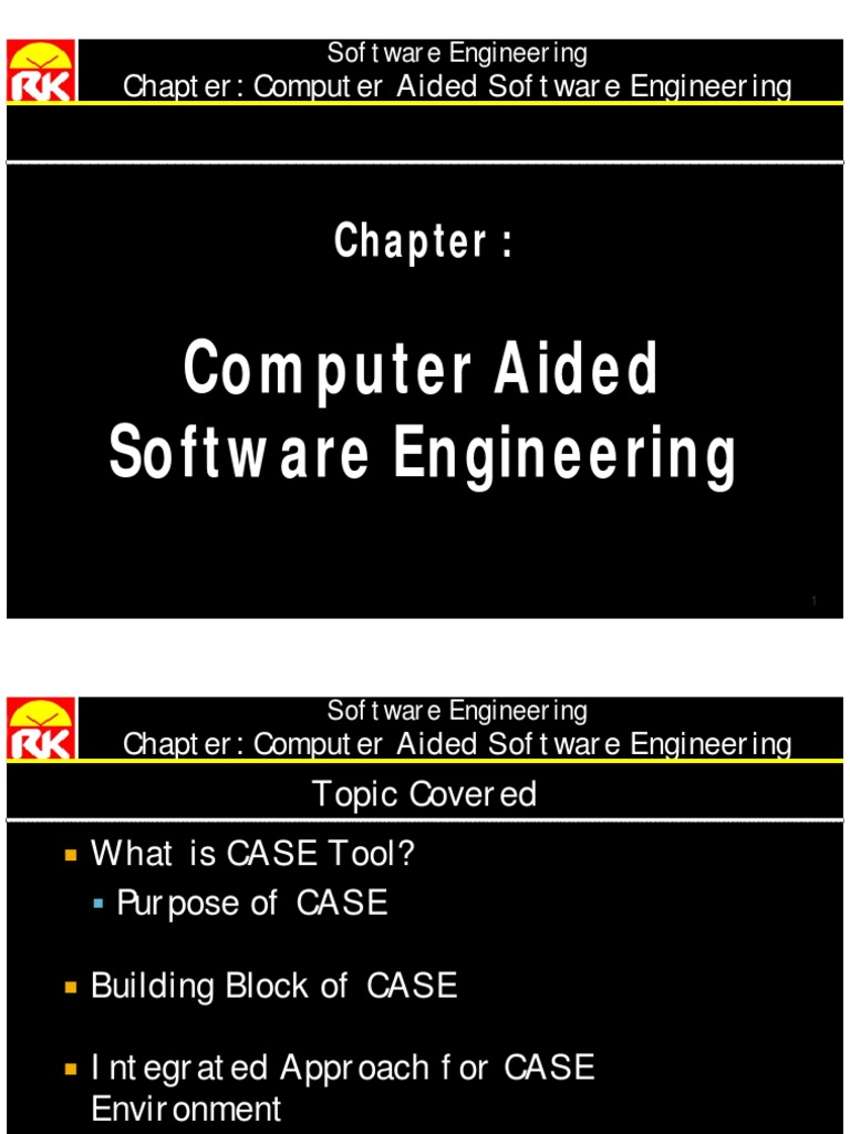 Chapter: Computer Aided Software Engineering | Download Free PDF ...