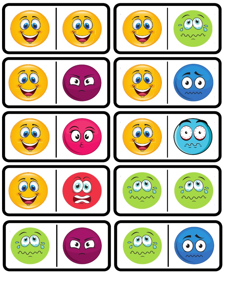 Domino Emociones | PDF