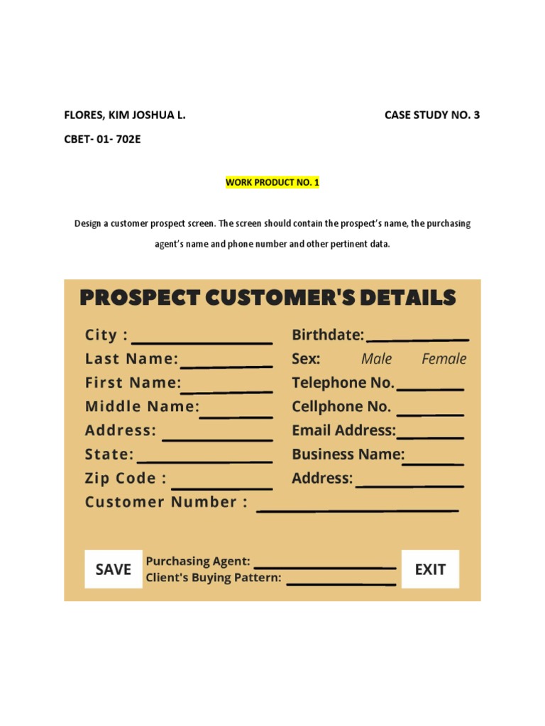 CASE STUDY 3-f Pres | PDF