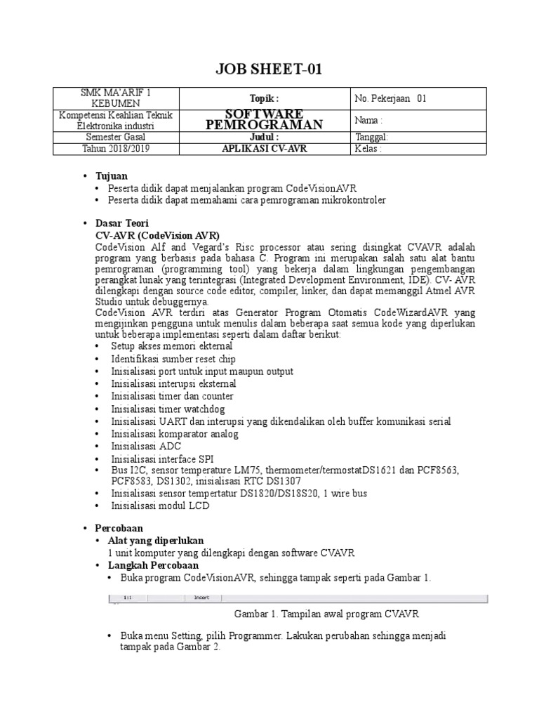 Jobshhet Cvavr | PDF | Bisnis