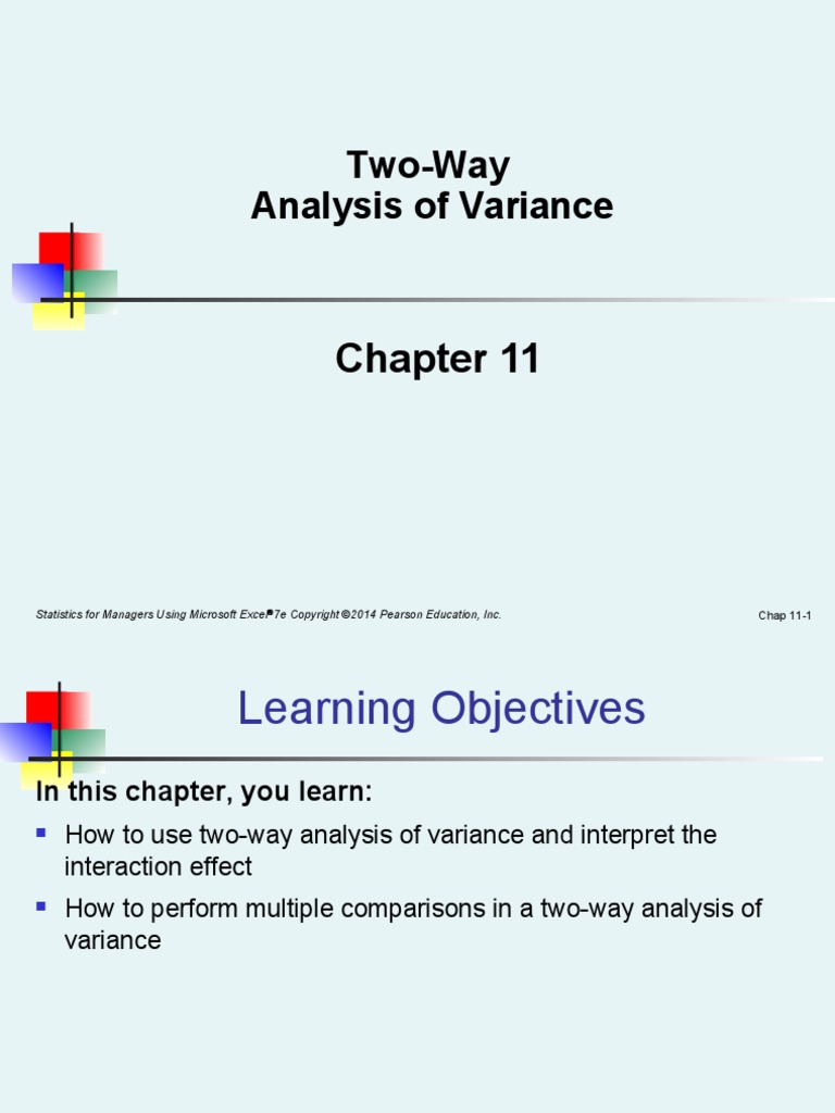Week 12 Two-Way ANOVA | PDF | Analysis Of Variance | Statistics