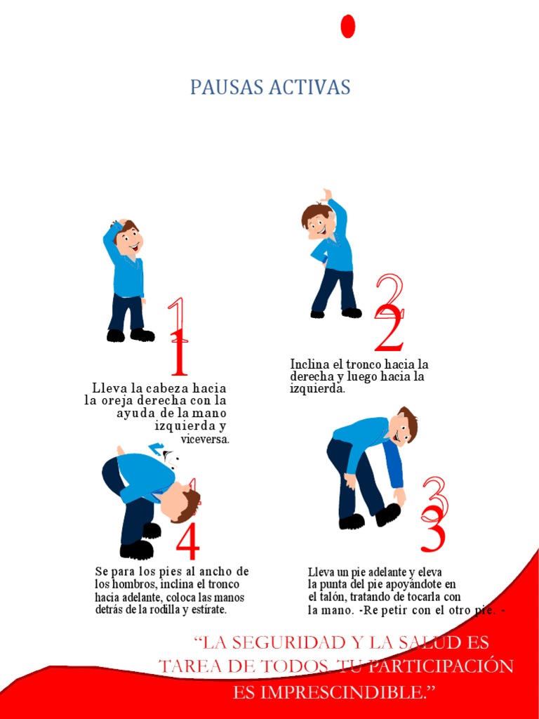 Folleto - Pausas Activas | PDF