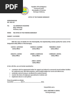 Authorization Letter Form For DSW | PDF