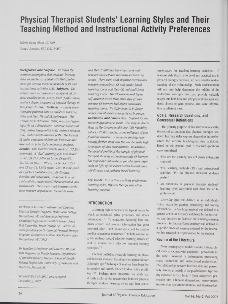 Olson Pdf