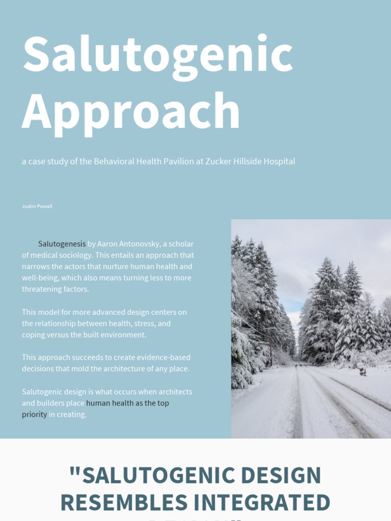 W7 Salutogenic Approach | Download Free PDF | Built Environment ...