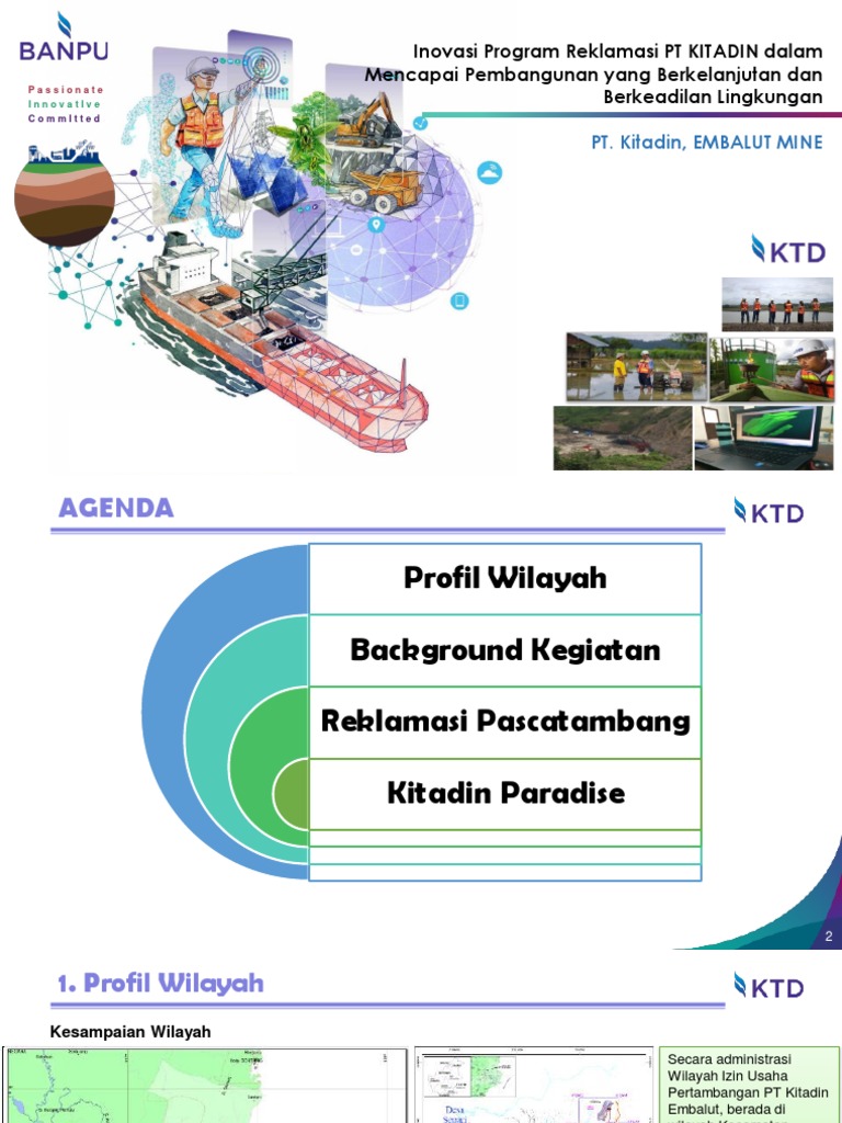 Reklamasi Berkelanjutan PT Kitadin | PDF
