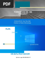 Cours MSPROJECT | PDF | Planification | Microsoft