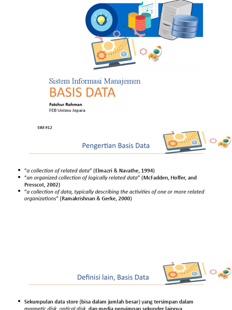 SIM 10 Basis Data | PDF