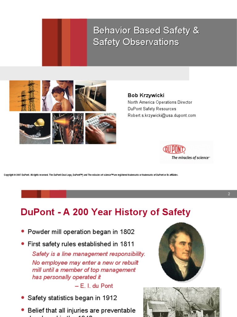 Behavior Based Safety & Safety Observations | Download Free PDF ...