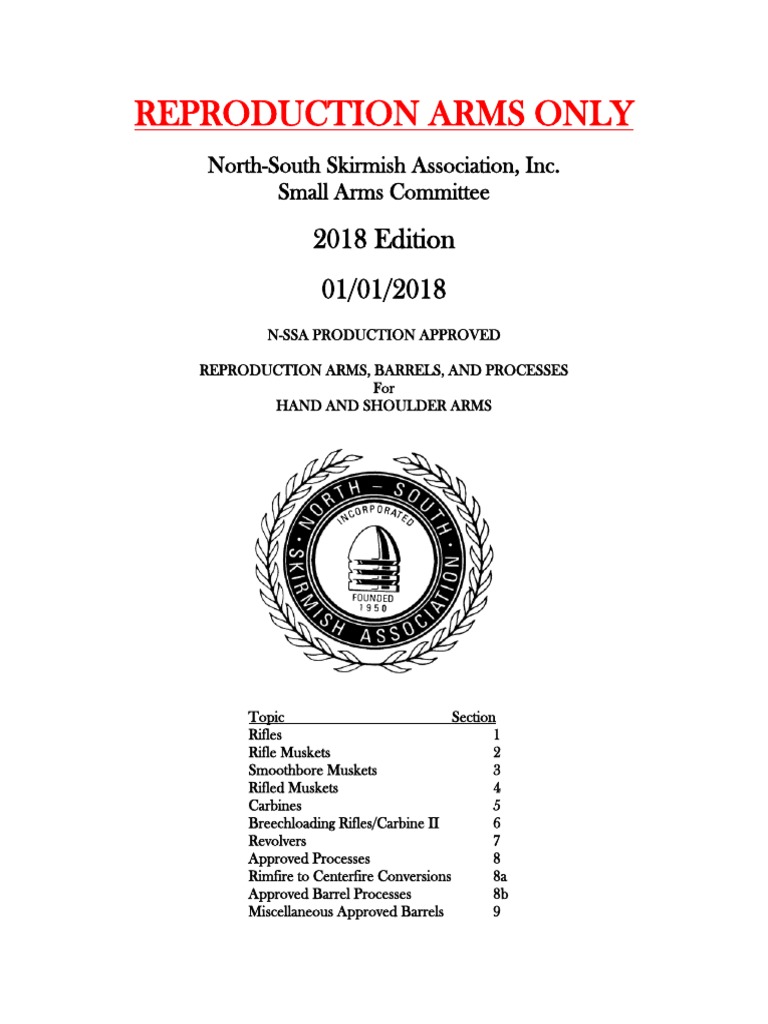 Black Powder Reproductions | PDF | Firearms | Rifle