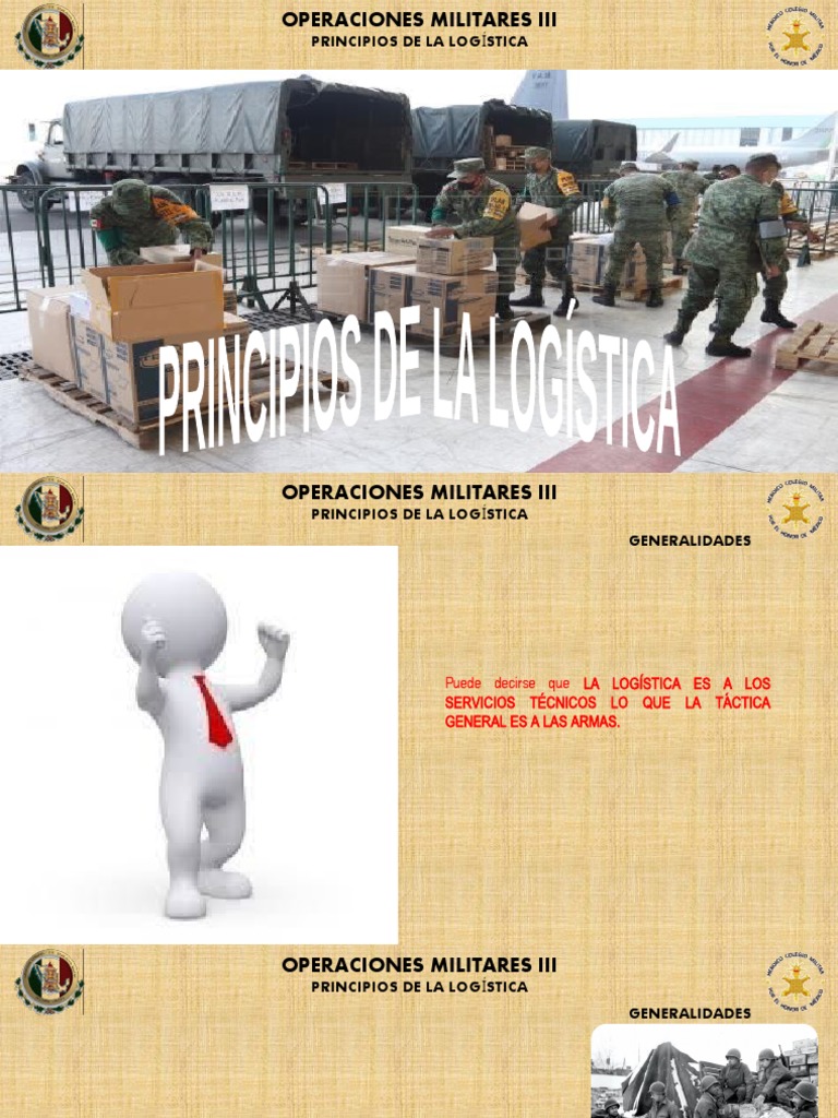 1 Principios de La Logistica Clases 1-5 | PDF | Logística | Conflictos