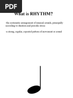 Rhythm Exercises | PDF