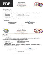 Example of Solicitation Letter Filipino | PDF