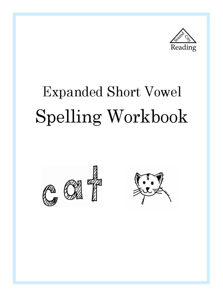 Short Vowel Work Book Expanded 09 | PDF | Consonant | Human Voice