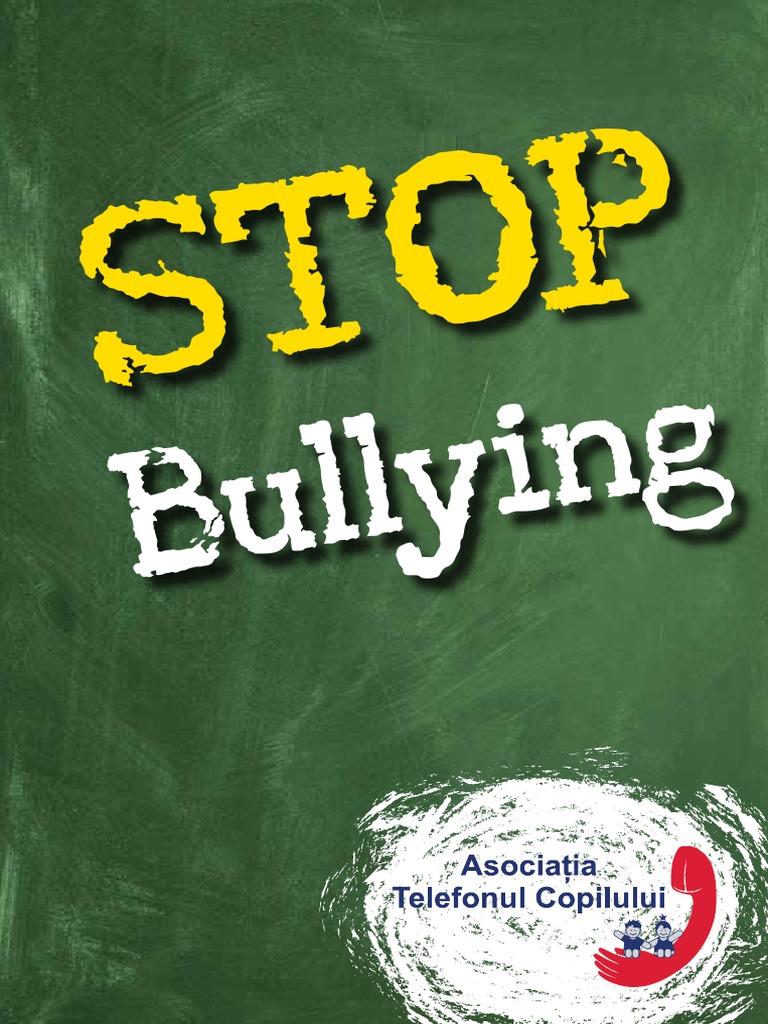 Asociatia Telefonul Copilului Bullying Brosura Copii 2014 | PDF
