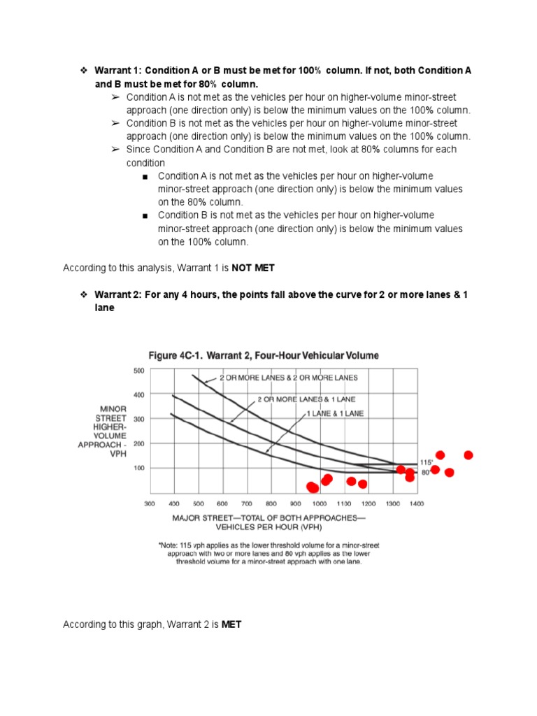 Adelphi RD Stanford ST Signal Warrant Analysis | PDF