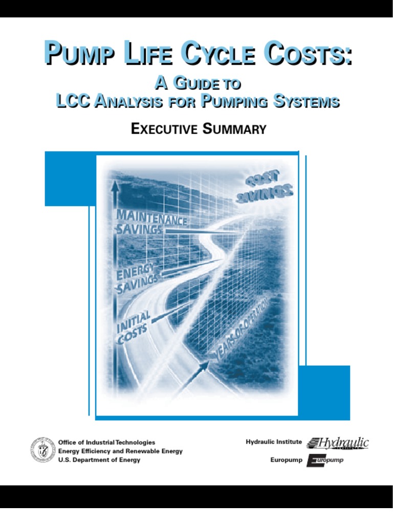 Understand Pump Life Cycle Costs | PDF | Pump | Life Cycle Assessment