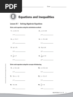 8th Grade Math SOL Review Packet | PDF | Numbers | Area