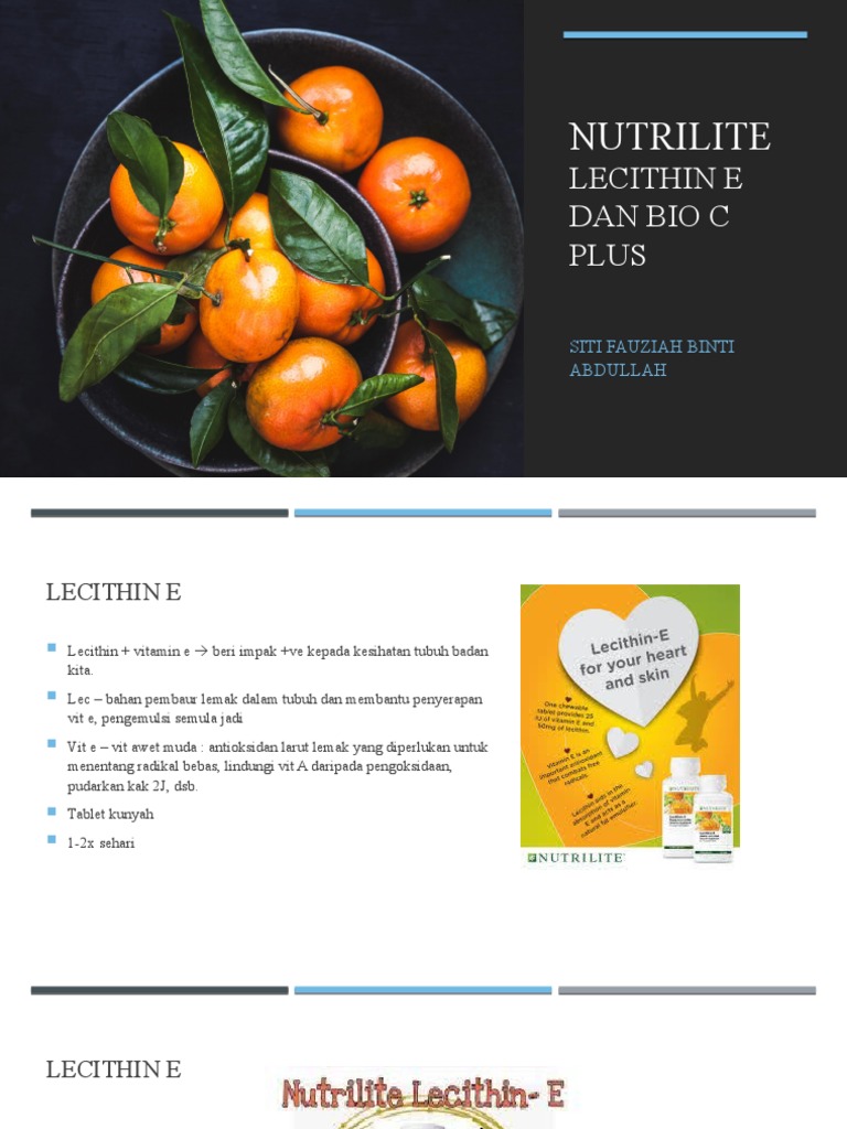 Nutrilite Amway | PDF