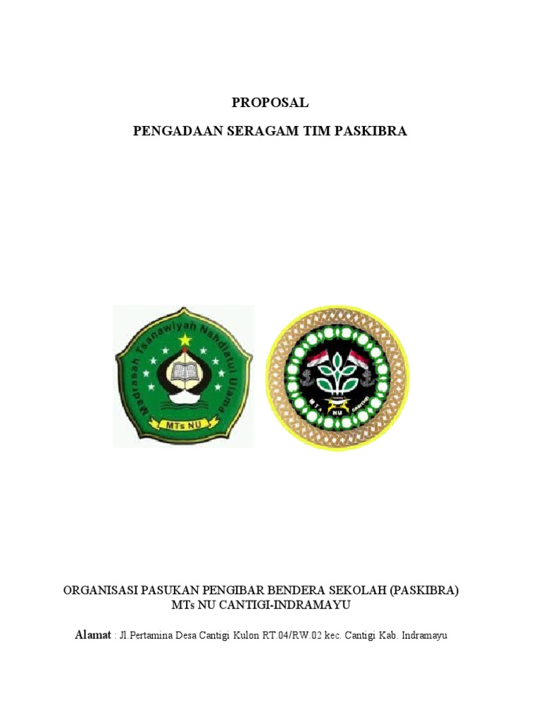 Contoh Proposal Pengadaan Perlengkapan Paskibra (Atribut & Seragam) | PDF Contoh Proposal Pengadaan Perlengkapan Paskibra (Atribut & Seragam) | PDF