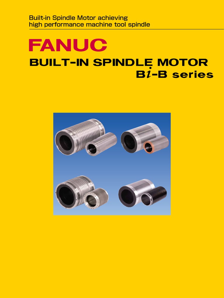 Built-In Spindle Motor B+-B Series | PDF | Electric Motor | Electrical ...