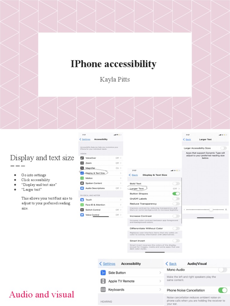 Iphone Accessibility | PDF